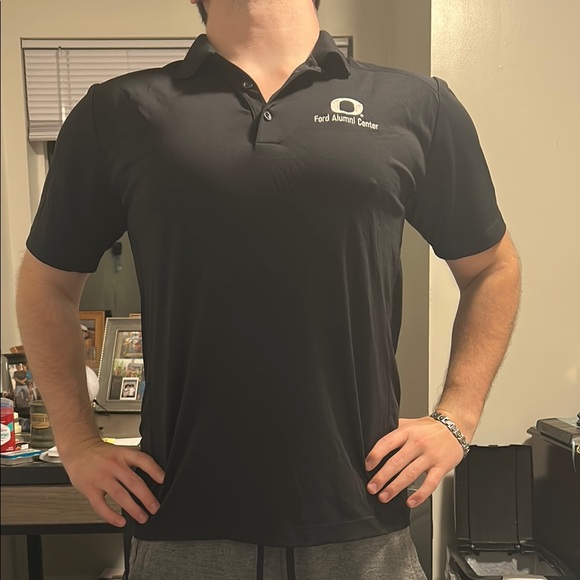 Nike | Shirts | Nike Black Performance Polo Shirt Athletic Fit | Poshmark